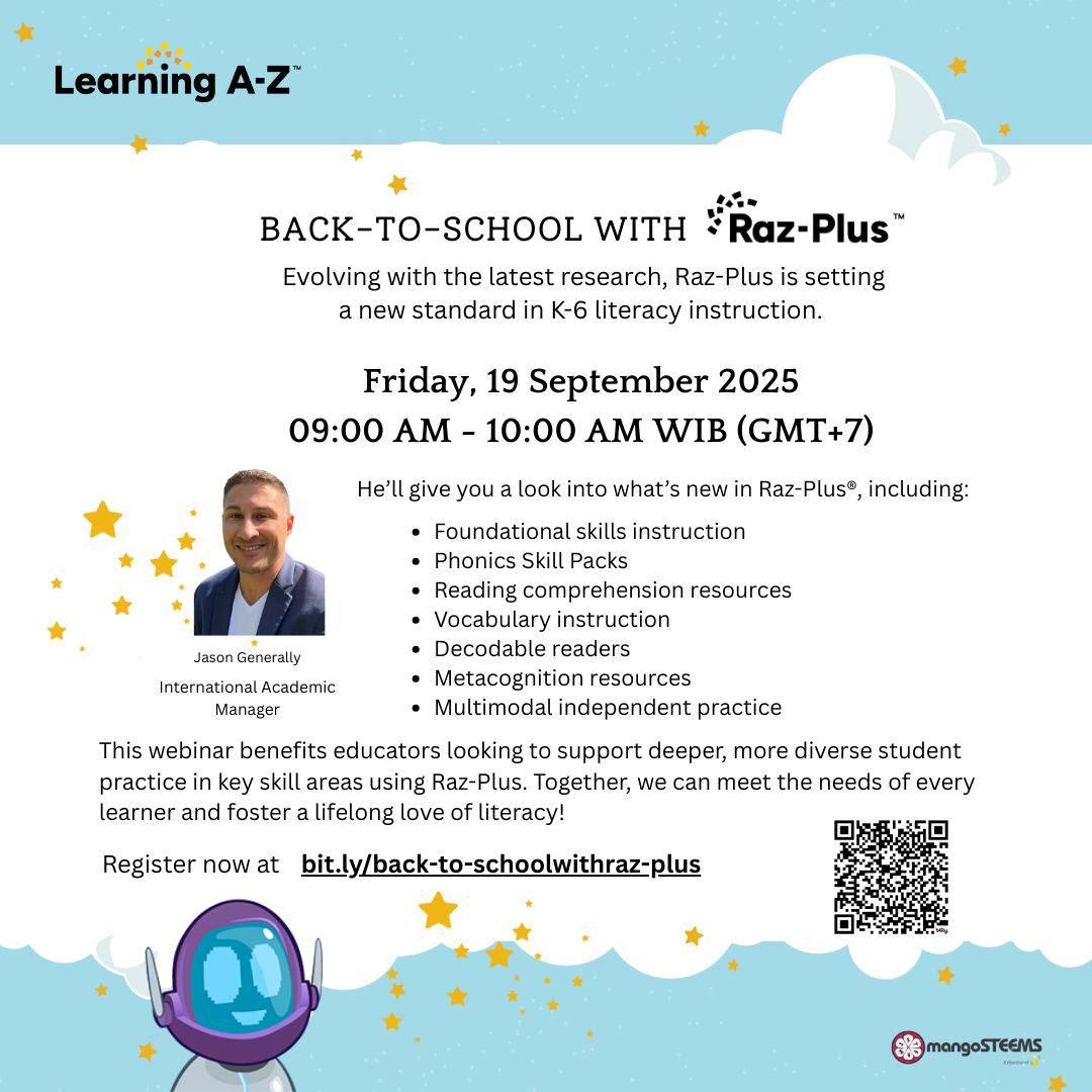 BACK-TO-SCHOOL with Raz-Plus™ - mangoSTEEMS Indonesia